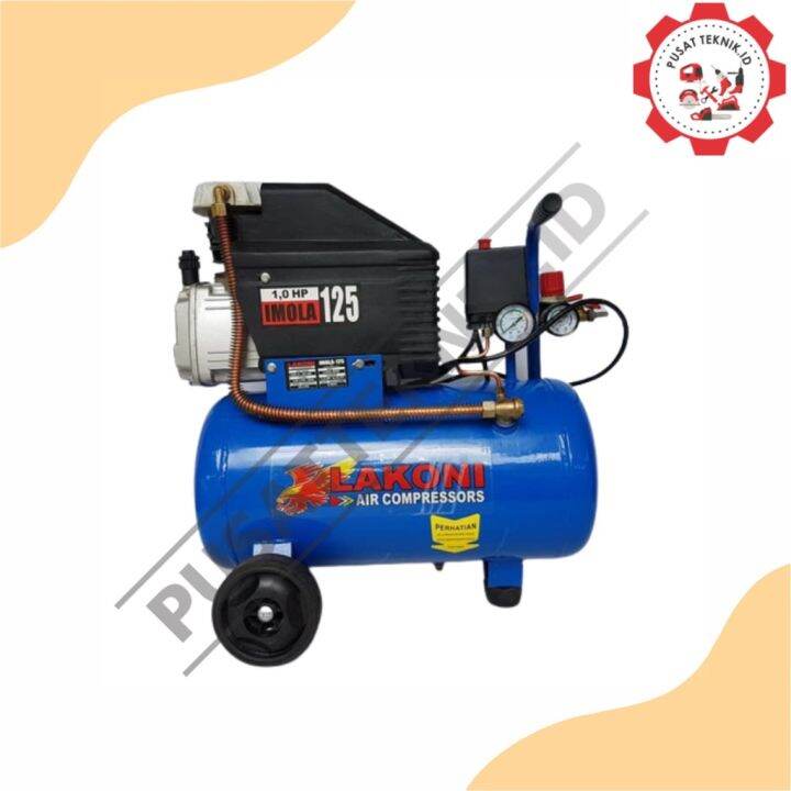 IMOLA 125 KOMPRESSOR LAKONI IMOLA 125 1HP KOMPRESSOR LISTRIK PORTABLE ...