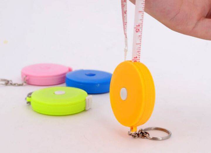 Soft Measuring Tape With Key Chain Soft Ruler Retractable Measurement ...