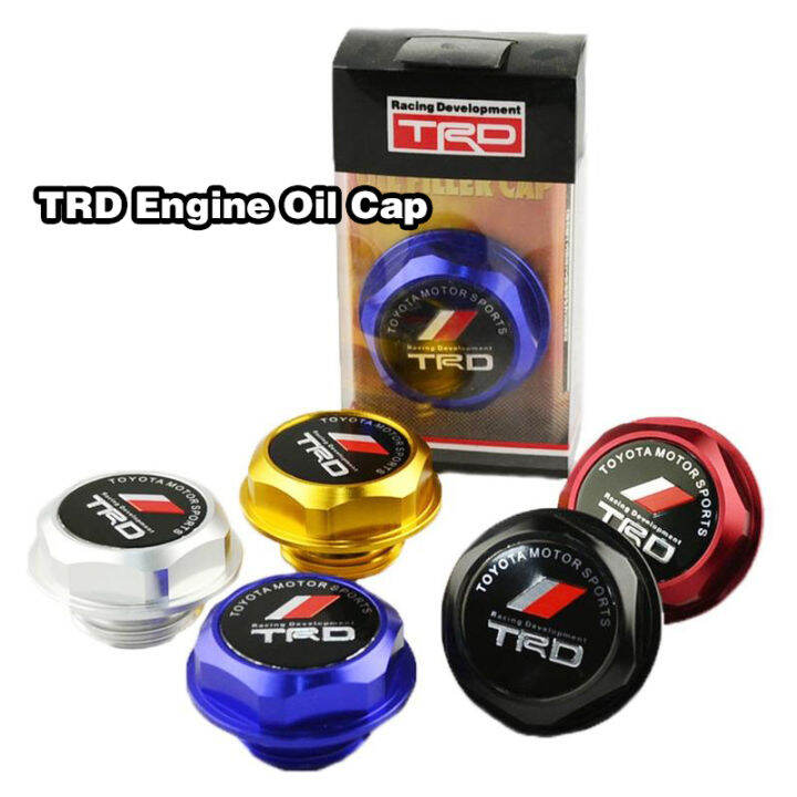 Toyota TRD Engine Oil Cap Oil Tank Cap Car Vehicle Oil Cap Oil Fuel ...
