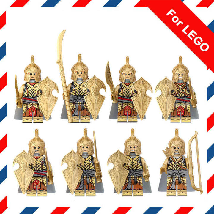 Lord of The Rings Minifigures Noldo Warrior Golodh Building Blocks Toys ...