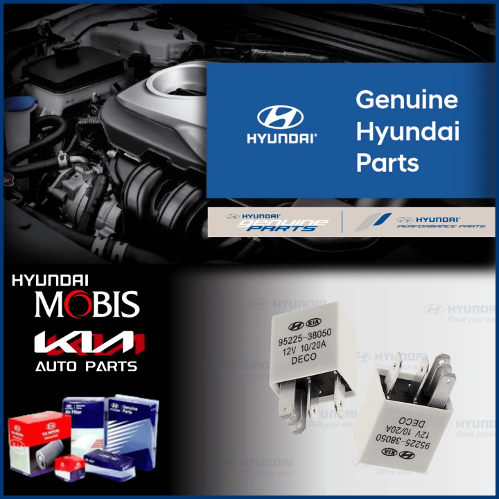 AUTOMOTIVE RELAY 12V 20A 5PIN FOR HYUNDAI KIA 95225-38050 9522538050 ...