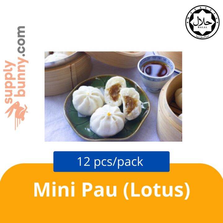 KLANG VALLEY ONLY! Mini Pau (Lotus) 12pcs (sold per pack) LOX Malaysia ...