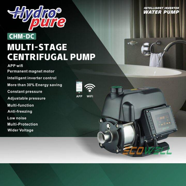 Hydropure Intelligent Inverter Pump With WIFI CHM4-2DCLW 1HP & CHM4 ...