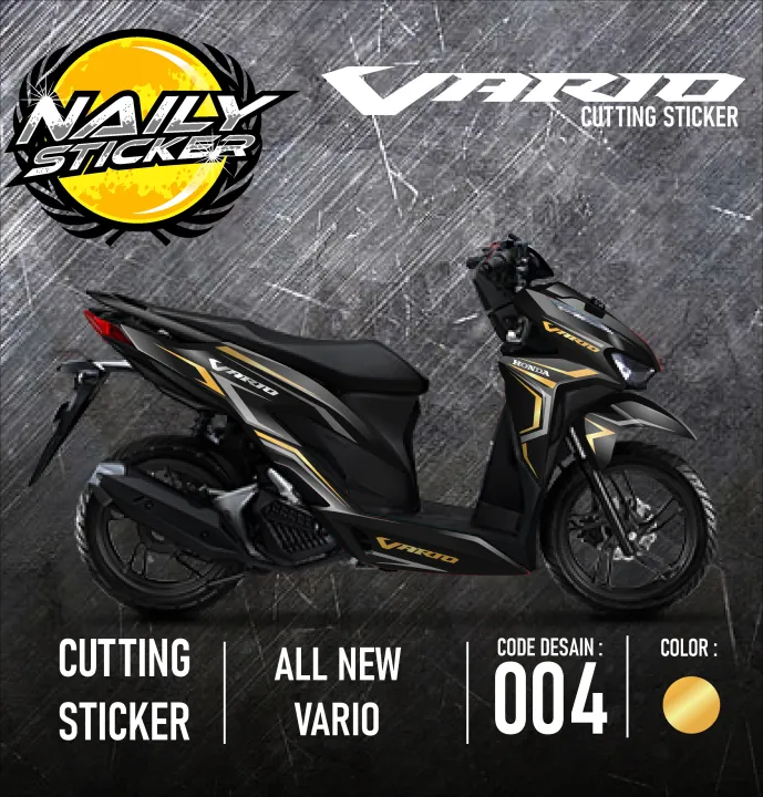 (COD)Cutting Sticker Vario 150 & 125 - Aksesoris Motor Stiker Honda Vario New Schotlite Cutting ...