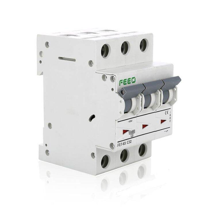 Ac Mcb 3p C Type 400v Mini Circuit Breaker 6a 10a 16a 20a 25a 32a 40a ...