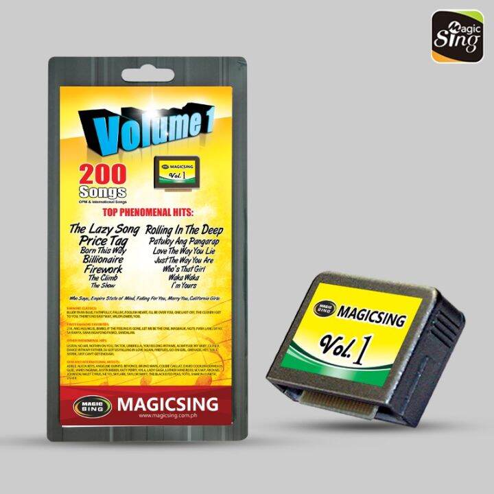 Magic Sing Song Chip Volume 4 200 OPM and International songshki ...