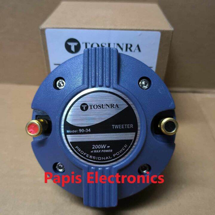 TOSUNRA 90-34 200 watts Compression Driver Unit Thread Type | Lazada PH