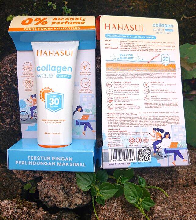 HANASUI COLLAGEN WATER SUNSCREEN/HANASUI/ORIGINAL/COLLAGEN | Lazada ...