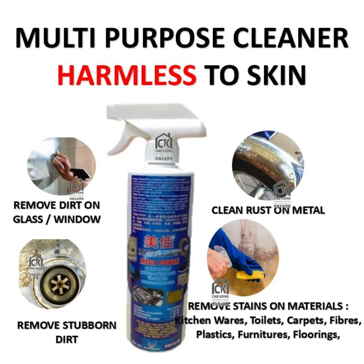 Mega Power Heavy Duty Multi-Purpose Cleaner Grease remover Stain ...