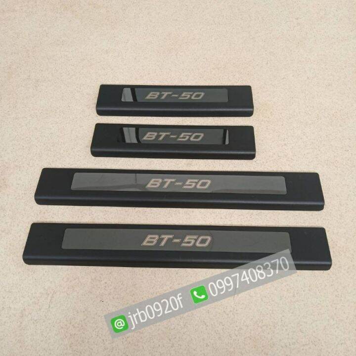 ชายบันได Mazda BT-50 PRO สีดำด้าน สำหรับ 4 ประตู ใส่ปี 2012 - 2020 ...
