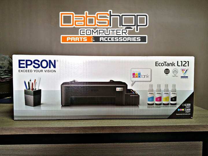Epson EcoTank L121 A4 Ink Tank Printer | Lazada PH