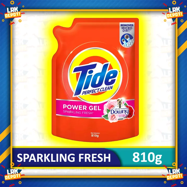 Tide Perfect Clean SPARKLING FRESH Liquid Laundry Detergent REFILL PACK ...