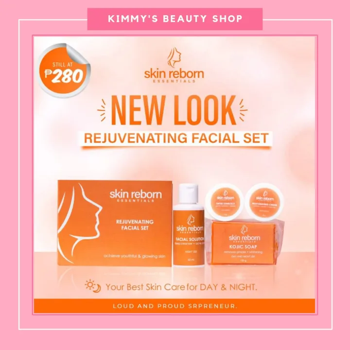 Skin Reborn Essentials Rejuvenating Set with FREEBIE | Lazada PH