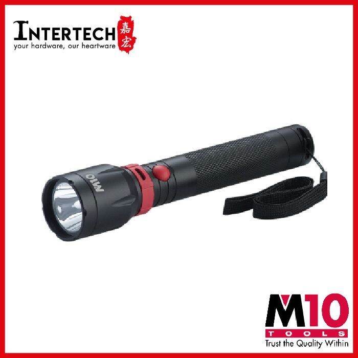 M10 Aluminum Rechargeable 10W LED Flashlight/Torchlight LE-285 | Lazada ...