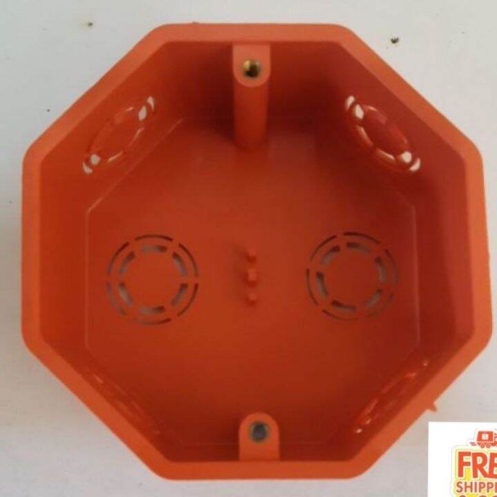 Junction Box 4x4 / Electrical Octagon Box / Orange Box (per pc) | Lazada PH