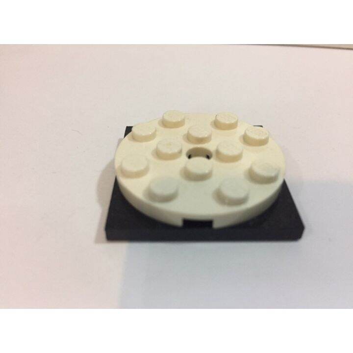 Authentic Lego Turntable 4 x 4 x 23 Top with Black Square Base, Free ...