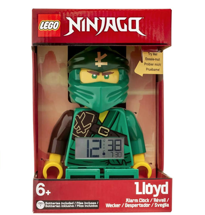 (SG LOCAL SELLER) LEGO® NINJAGO® Lloyd Minifigure Alarm Clock Limited ...