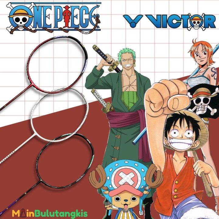 Victor One Piece Badminton Racket Enma/Wado Ichimonji/Sandai Kitetsu ...