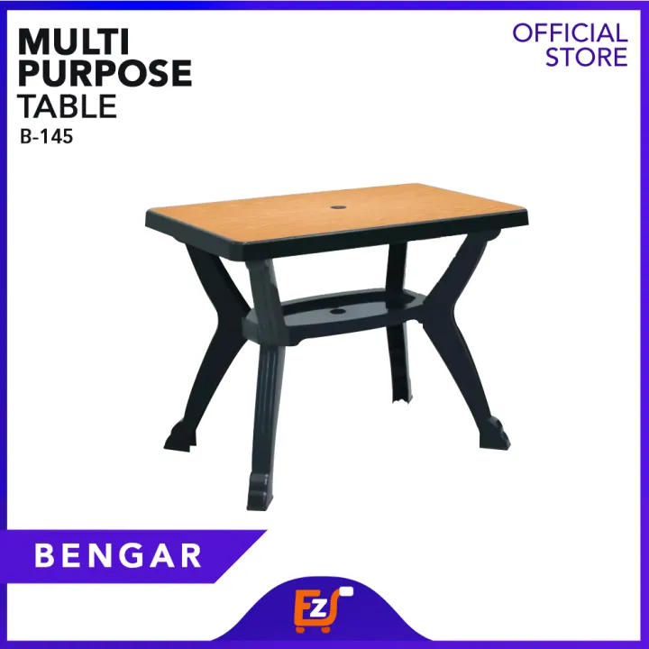 EZ DEAL Bengar Multi-Purpose 4-Seater Dinning Table w/ Assorted Design ...