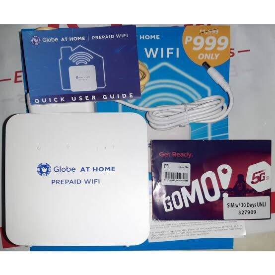 globe prepaid wifi with free gomo sim +30days unli data | Lazada PH