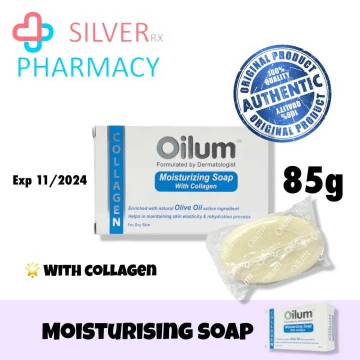 Oilum Moisturizing Soap with Collagen 85G | Lazada