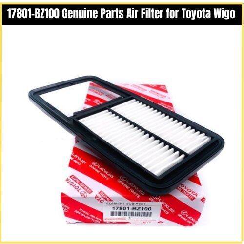 17801-BZ100 Genuine Parts Air Filter for Toyota Wigo Gen1 BZ100 | Lazada PH