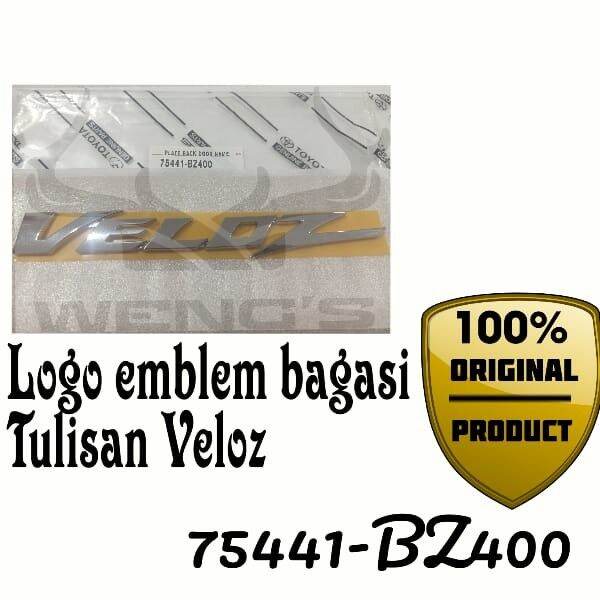 Logo emblem tulisan Veloz Original | Lazada Indonesia
