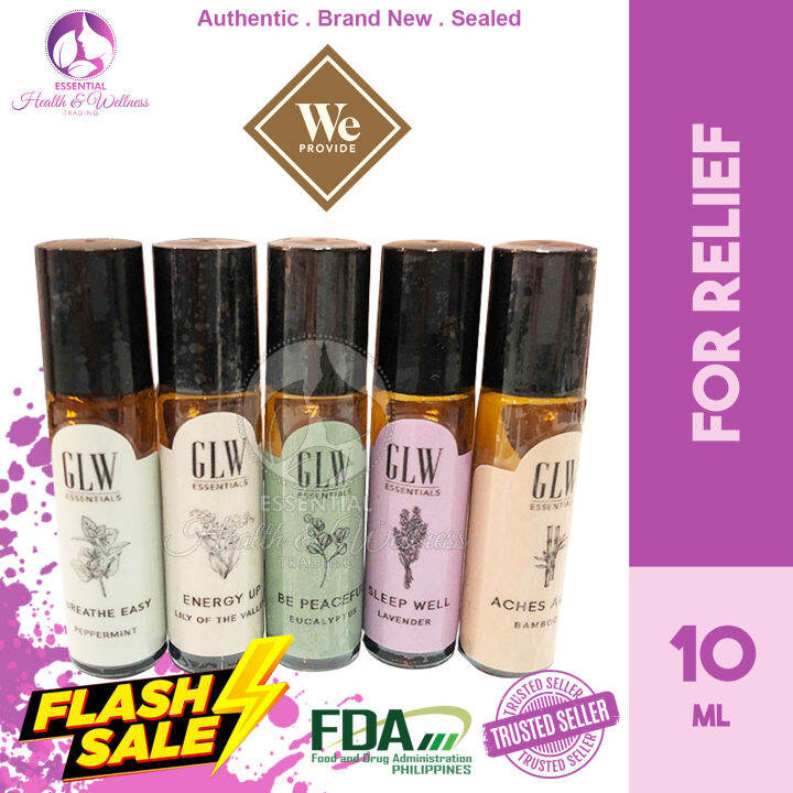 GLW Essentials 10ml Oil Blends [Lavender, Bamboo, Eucalyptus ...