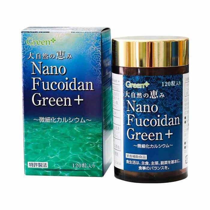Viên uống Nano Fucoidan Green+ 120 viên/hộp | Lazada.vn