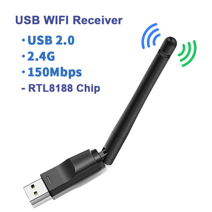 huwobei3792797 MT7601 Mini USB WiFi Adapter 150Mbps Wireless Network ...