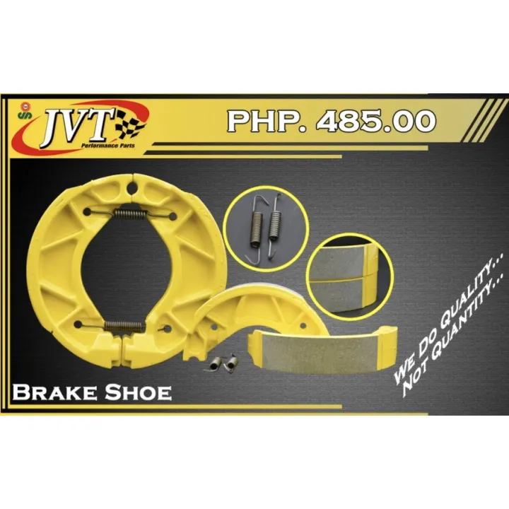 JVT Brake Shoe (Mio Sporty Mio i 125 Aerox Mio All Units Fino) | Lazada PH