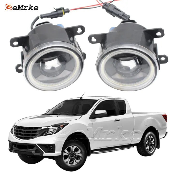 Led Angel Eye DRL Daytime Running Lights Daylight Cut-Line Fog Lamp ...