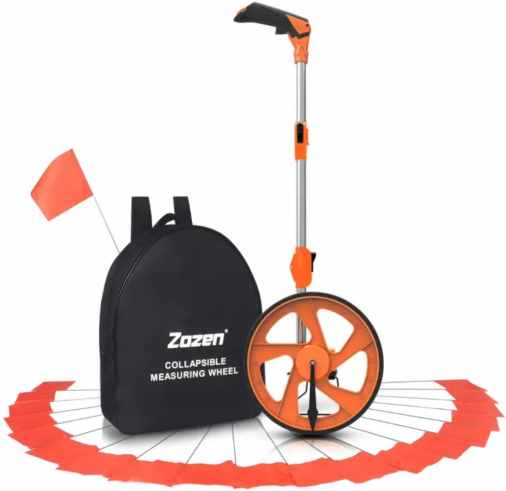ACOOJ Distance Measuring Wheel with Marking Flags, Zozen Measure Wheel ...