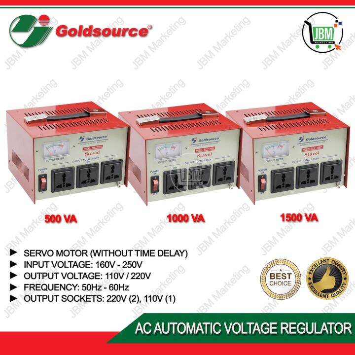 ☬Goldsource Automatic Voltage Regulator (AVR) without Time Delay ASVC ...