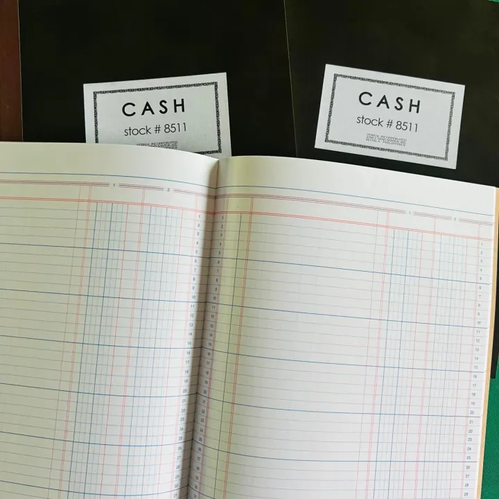 CASH Accounting Columnar Notebook Stock #8511 50 Leaves 8.5 x 11 inches ...