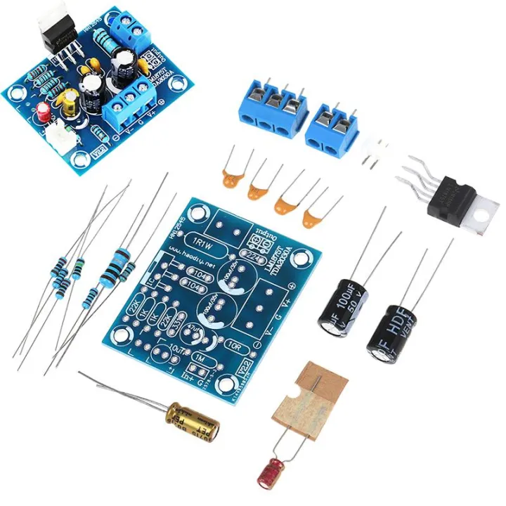 YKS 1Set 20W LM1875T Mono Channel Stereo Audio HIFI Amplifier Board Module DIY Kit | Lazada.co.th