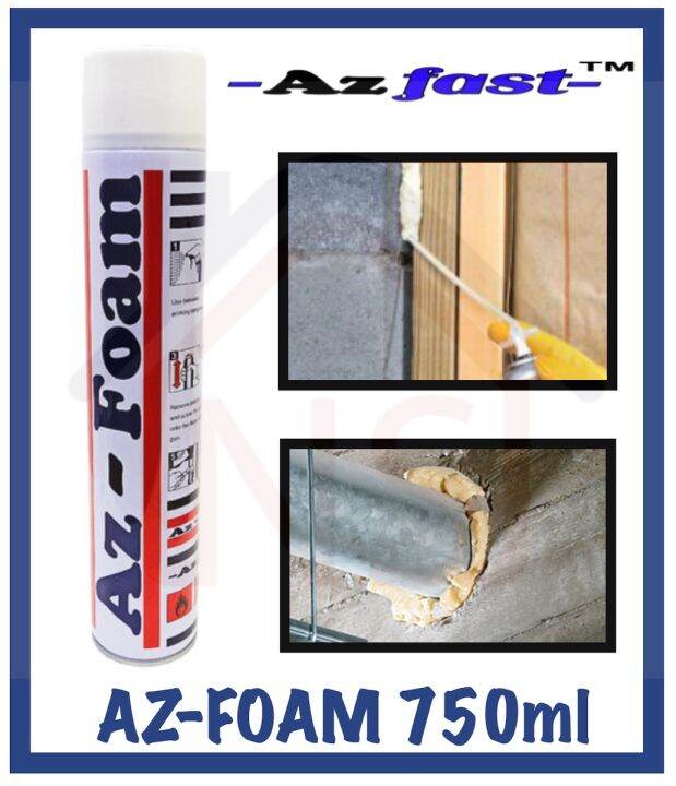 AZ-FOAM Self-expanding Polyurethane Foam PU Foam 750ml / AZ-FAST ...
