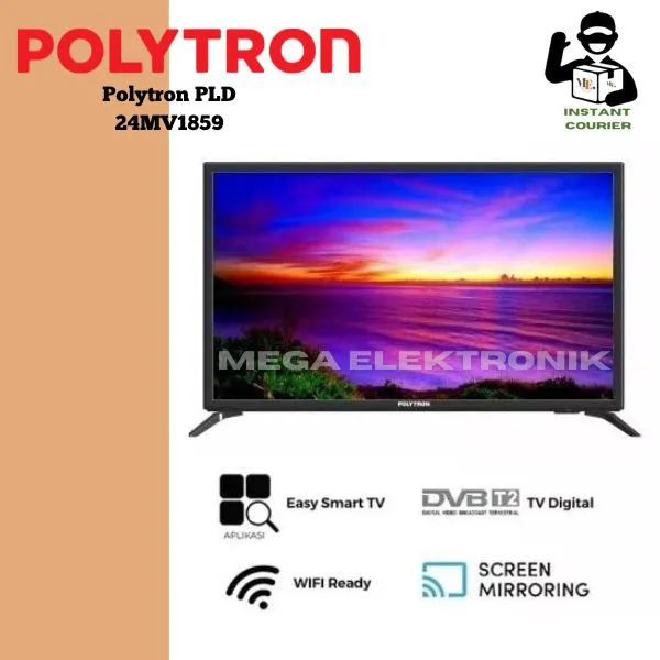 Polytron PLD 24MV1859 Easy Smart Digital TV 24 inch KHUSUS JABODETABEK ...