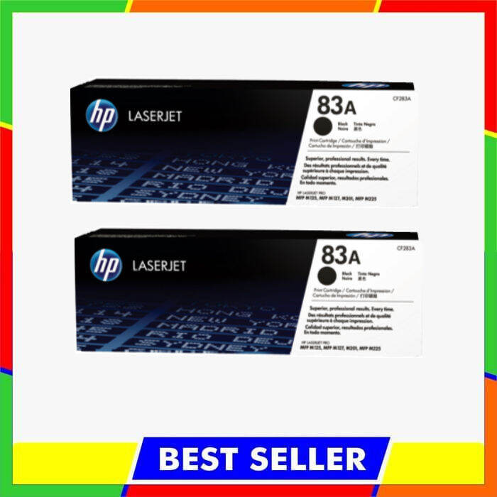 HP 83A Original LaserJet Toner Cartridge (Black) Set of 2 | Lazada PH