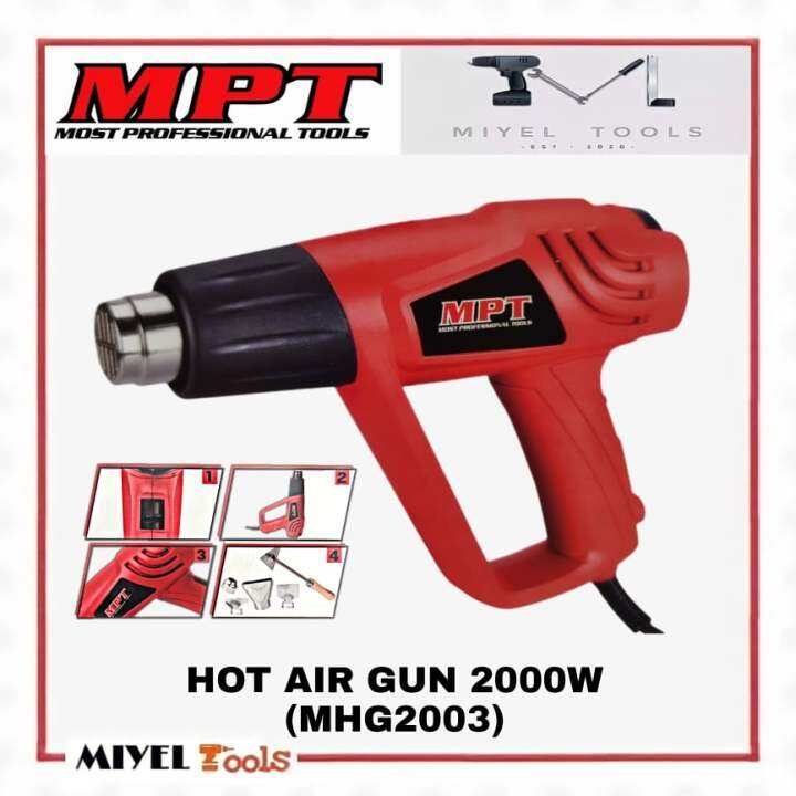 MPT Hot Air Heat Gun 2000W (MHG2003) | Lazada PH