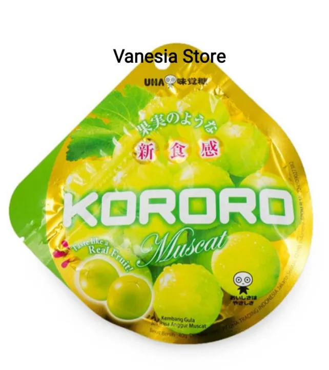 UHA KORORO MUSCAT JELLY CANDY 40gr | Lazada Indonesia