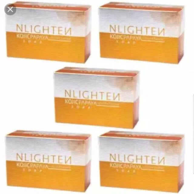Nlighten Kojic Soap Set of 5 | Lazada PH