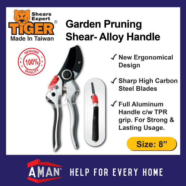 Tiger Garden Pruning Shear Alloy Handle | Lazada