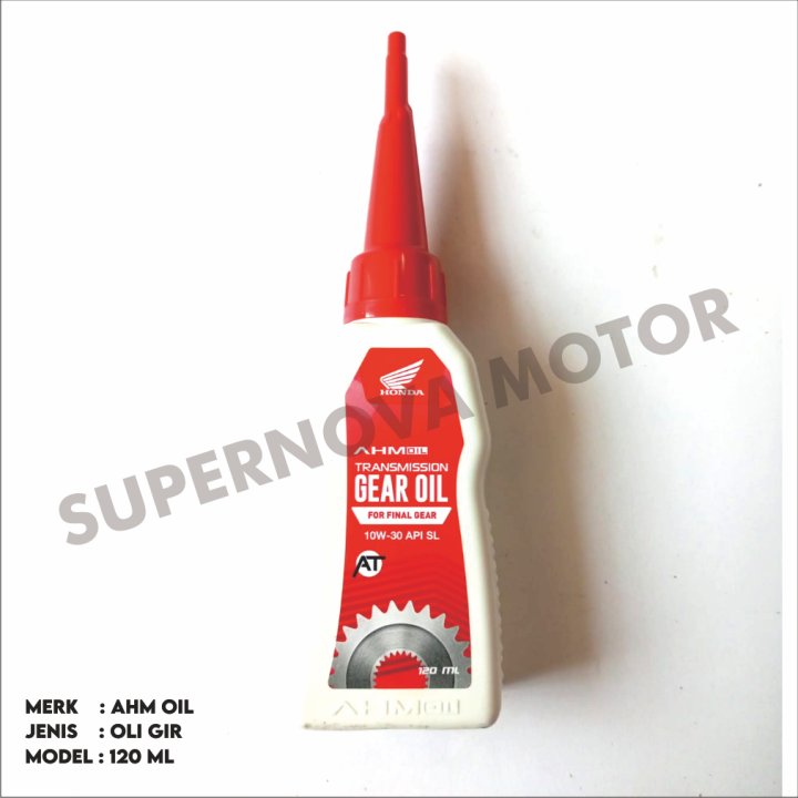 OLI GIR OLI GARDAN MOTOR HONDA AHM OIL 10W-30 ISI 120ML | Lazada Indonesia