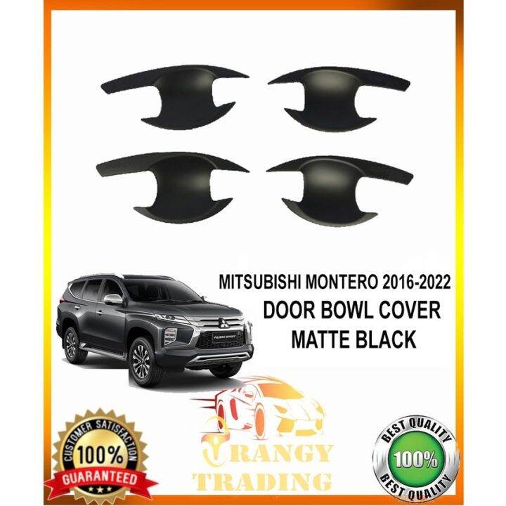 Mitsubishi Montero 2016 to 2023 Door bowl Cover Matte Black 2017 2018 ...