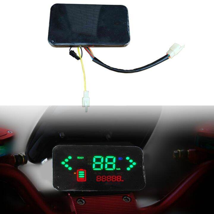 Universal 36V/48V/60V/72V Electric Bicycle LCD Display with Speed Meter ...