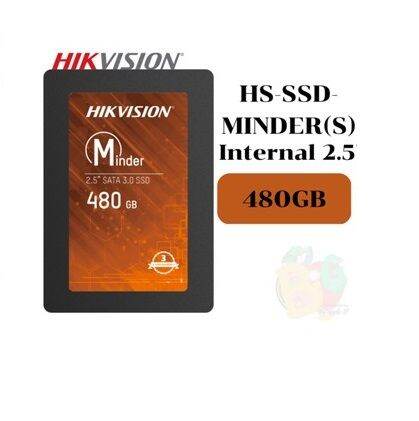 480GB SSD (เอสเอสดี) HIKVISION (HS-SSD-MINDER(S)) Internal 2.5" SATA ...