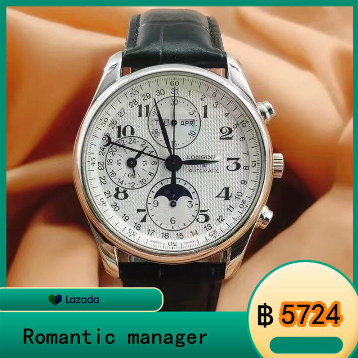(คุณภาพของแท้ 100%) LONGINES ˉ Famous Artist Series นาฬิกาจักรกล ...