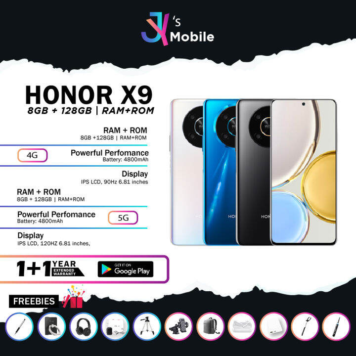 HONOR X9 4G / 5G [8GB RAM 128GB ROM] - Original HONOR Malaysia | Lazada