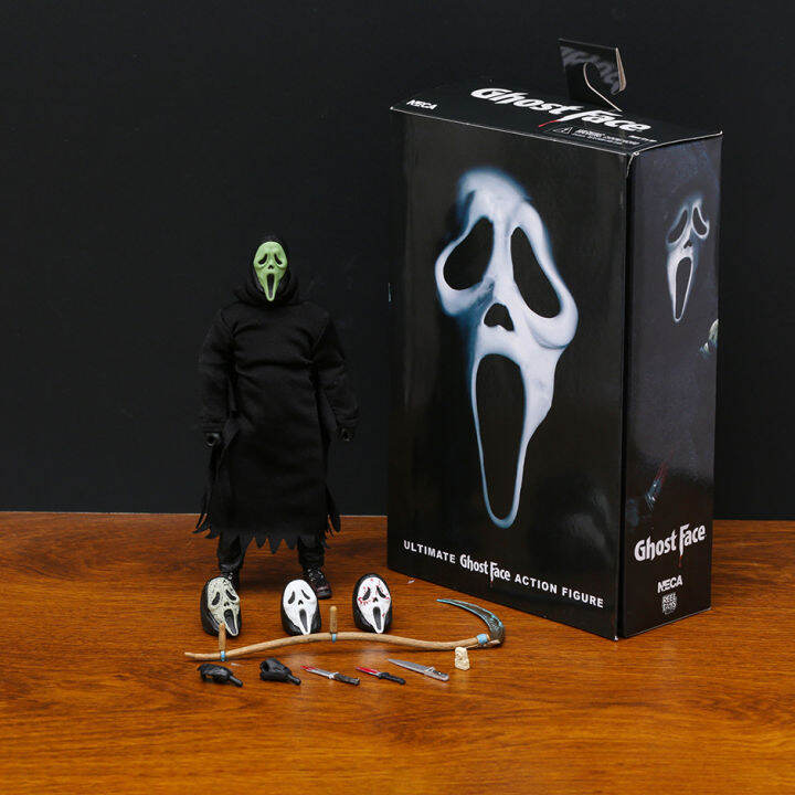 NECA Scream Ultimate Ghost Face 7 Inches Action Figure with Accessories ...